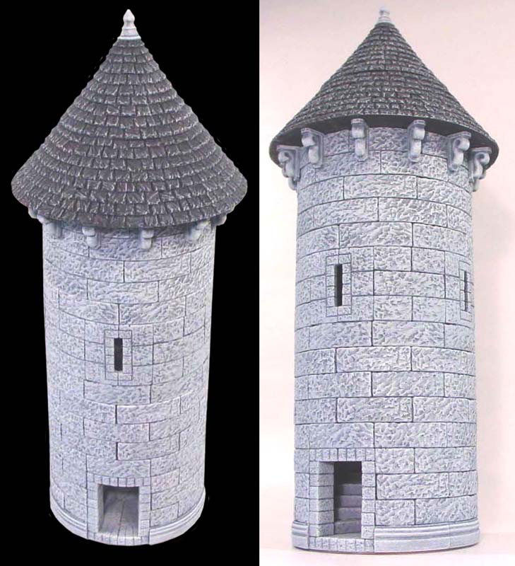 Circular Tower Building & Painting Instructions | Hirst Arts