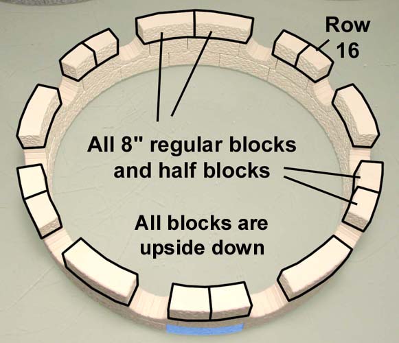 8" Round Tower Building Instructions | Hirst Arts
