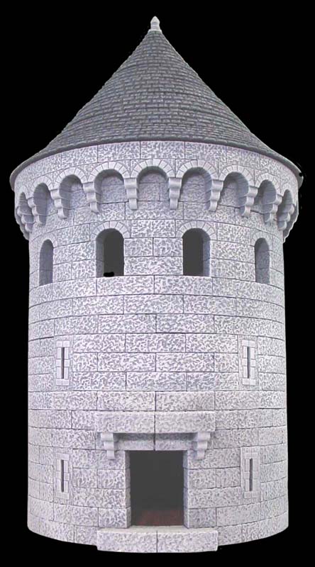 8" Round Tower Building Instructions | Hirst Arts